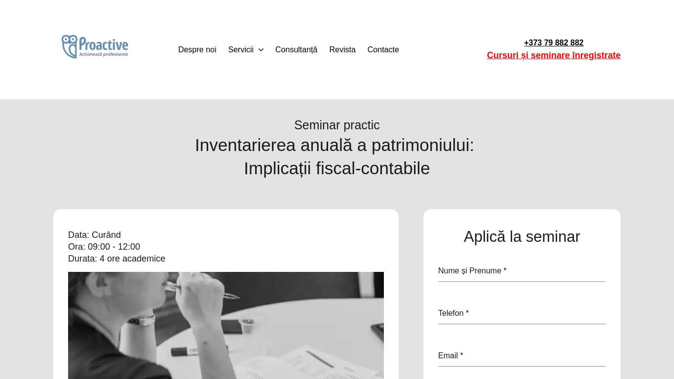 Inventarierea anuală a patrimoniului: implicații fiscal-contabile