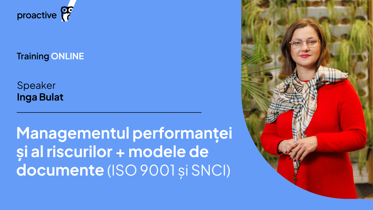 Managementul performanței și al riscurilor